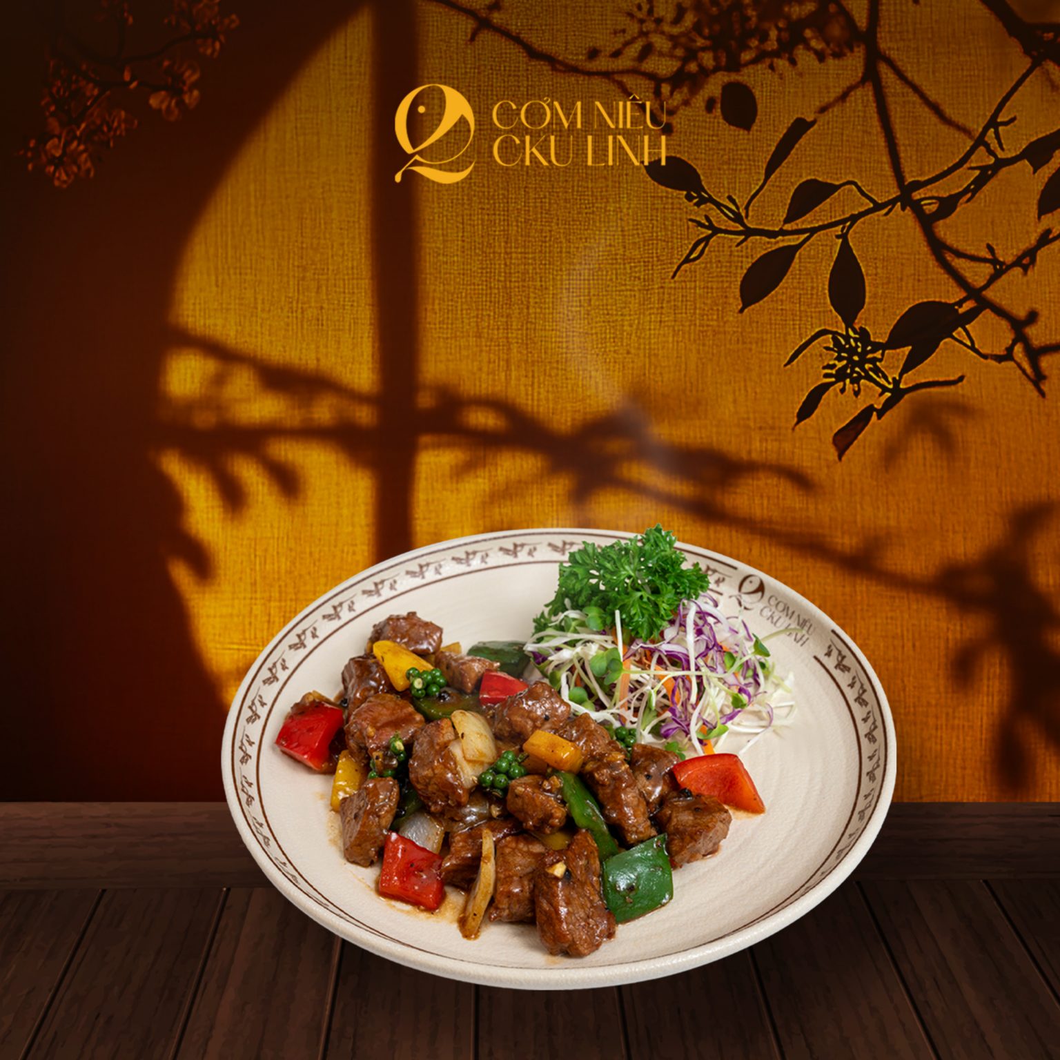 Bò lúc lắc sốt tiêu đen - Mềm ngon, dậy vị, cay nồng - Cơm Niêu CKU LINH